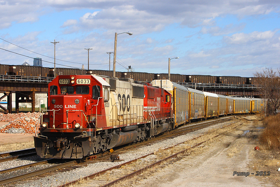 Westbound CP Local Ttain